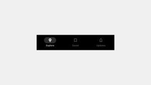 Bottom Navigation Bar – Design – dsgnmstr; Design Monster