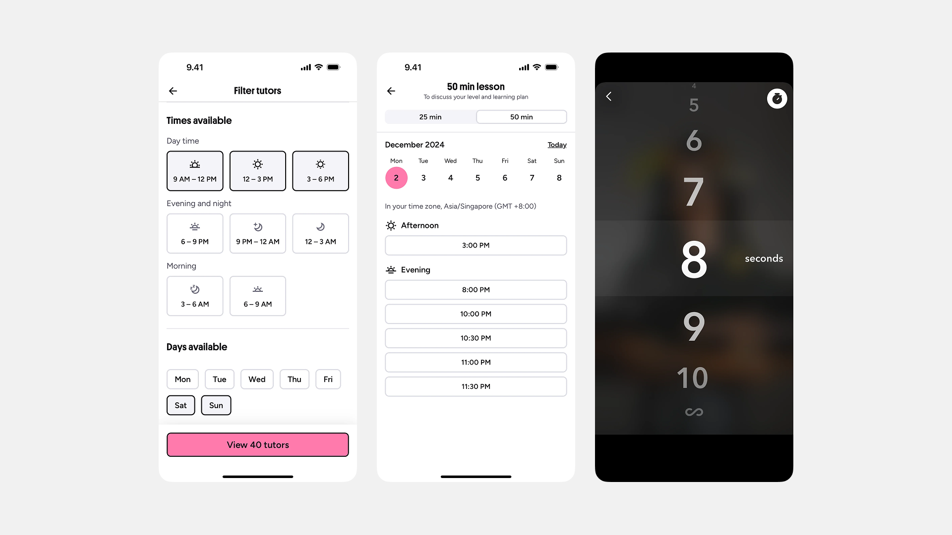 타임피커(Time Picker) – dsgnmstr; Design Monster